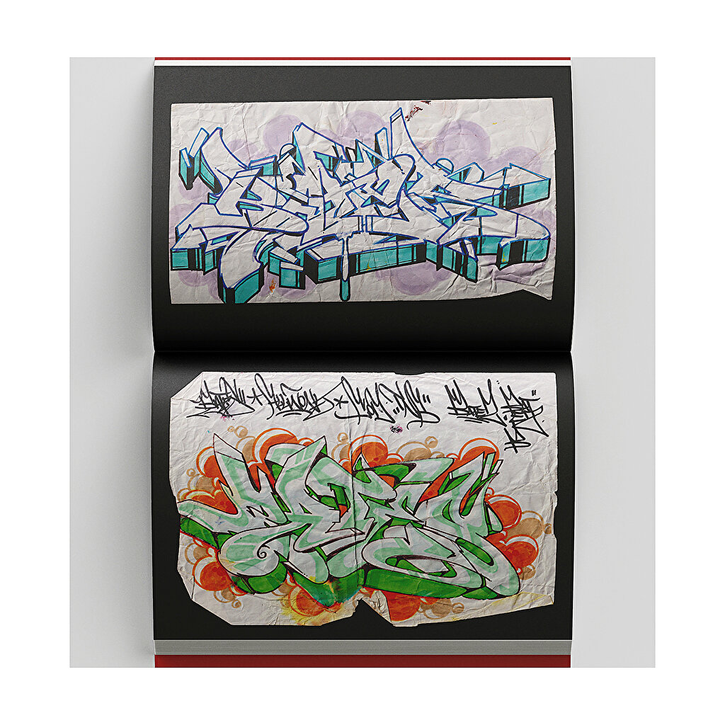 Bates Graffiti Blackbook - Hlstore.com | Highlights